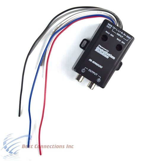 High/Low Converter with Remote Turn On Gold Female RCA Output 1 Pack I ...